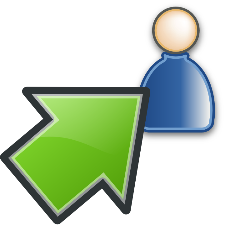 Move, waiting, green, alternative, participant icon
