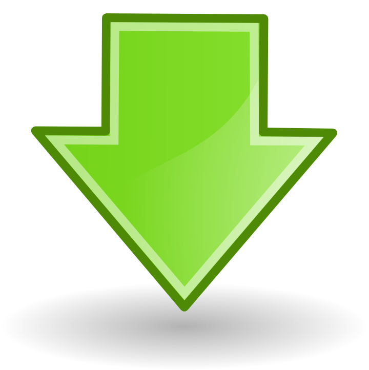 Descend, fall, Decrease, download, Down, descending icon