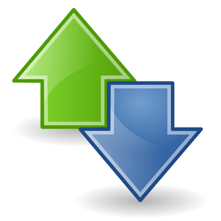 Up, Ascend, upload, transfer, Decrease, download, Descend, Ascending, Down, increase, rise, fall ...