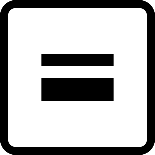 squared, Squared Ui, interface, square, two, button, lines, symbol, horizontal, different icon