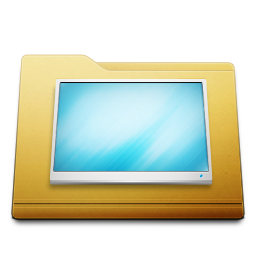 Desktop, Classic, Folder icon