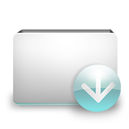 Decrease, Down, Descend, download, Folder, fall, descending icon