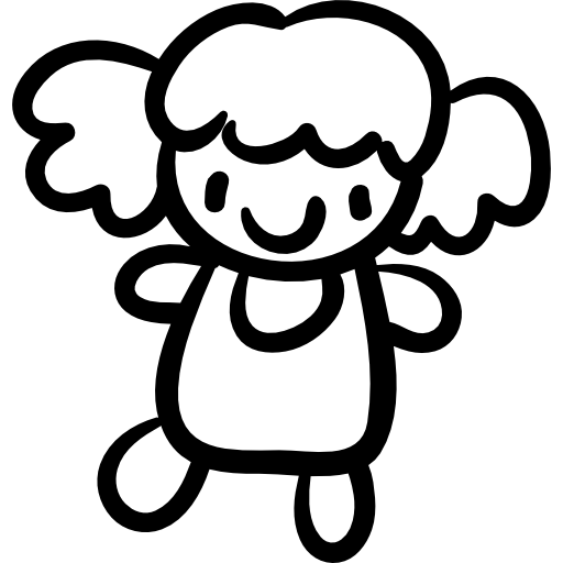 Toy, entertainment, toys, Dolls, Entertaining, Toy Icons, Outlined ...