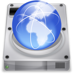 network, drive icon