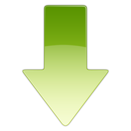 Decrease, Descend, Down, download, fall, descending icon