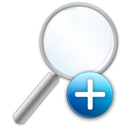 zoom, magnifying class, In, Enlarge, Magnifier, Zoom in icon