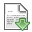 document, paper, Down, descending, download, fall, Decrease, Descend, File, Alt icon
