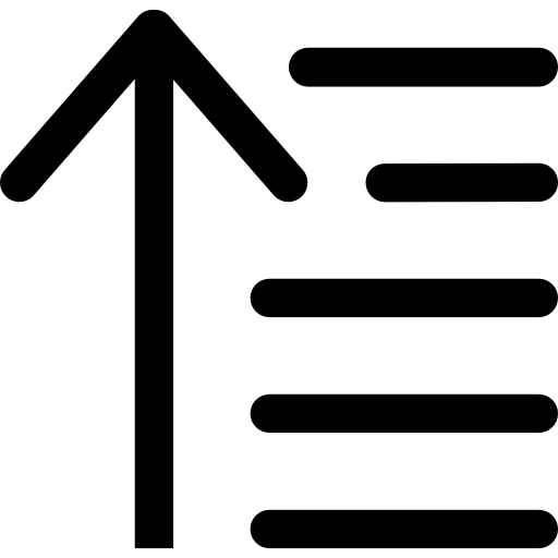 interface, Arrow, sort, order, Ascending, Sort Ascending, button, Big ...