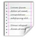 document, enriched, Text, File icon