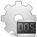 Ms, Dos, Application, executable icon