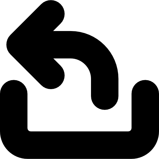Email, reply, Arrow, interface, Interface And Web, tray, mail, left ...