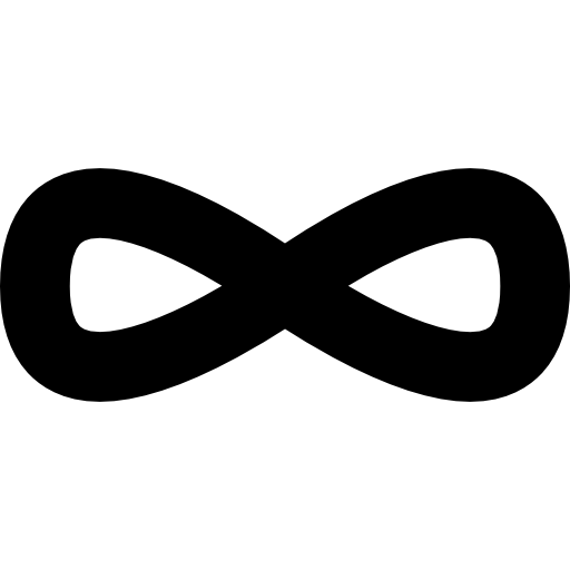 Infinite, Bow, sign, symbols, Bows, signs, outline, shape, symbol ...