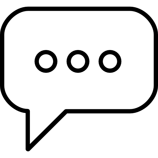 outline, Chat, rounded, Outlined, Three Dots, Chats, Slim Icons ...