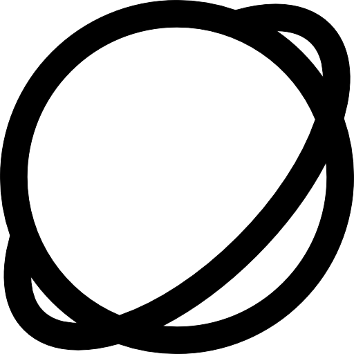 Circle, Outlined, ring, space, Planetary, saturn, planet, shapes ...