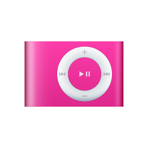 pink, ipod, shuffle icon