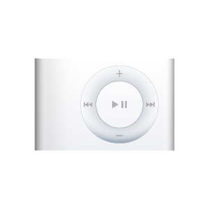 ipod, shuffle, White icon
