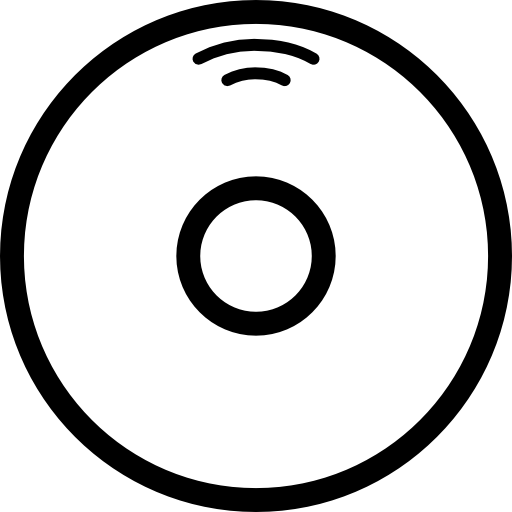 Data, interface, Disk, disc, storage, Outlined, Dvd, outline icon