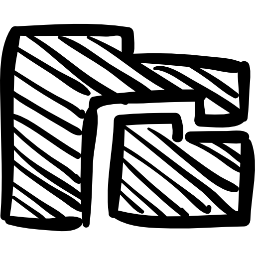 shapes, Draw, Sketch, striped, hand drawn, Irregular, Sketched icon