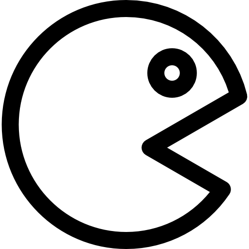 Emoticon, Face, Game, pac man, videogame icon