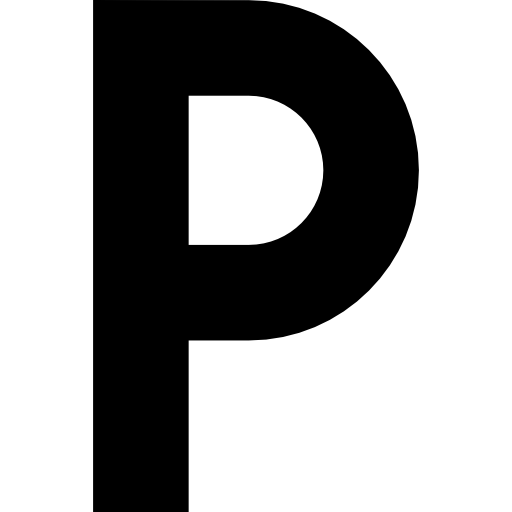 sign, Parking, Letter P, Maps And Flags icon