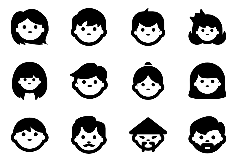 People pictograms Icon