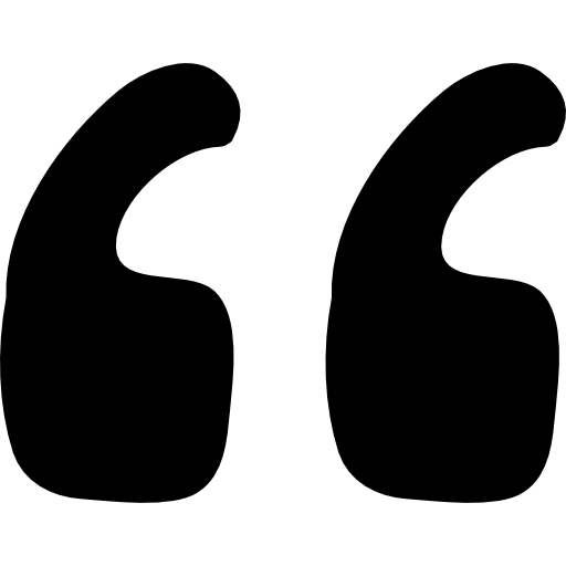 inverted commas, typography, shapes, Quotation Marks icon