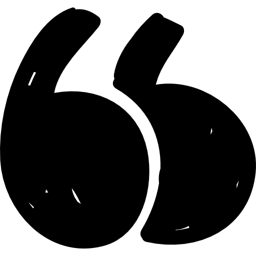 shapes, inverted commas, Quotation Mark, typography icon