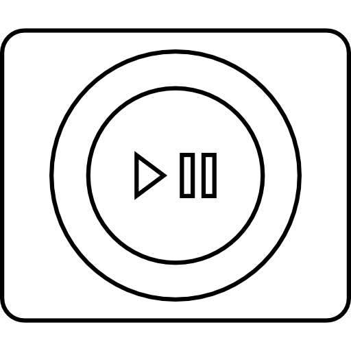 player, Pause, play, Mm3, technology, ipod icon