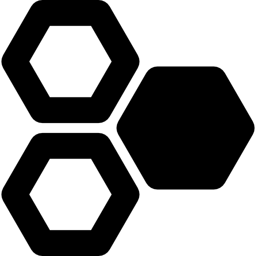 Gap, fill, Hexagon, hexagonal, shapes, Allen icon