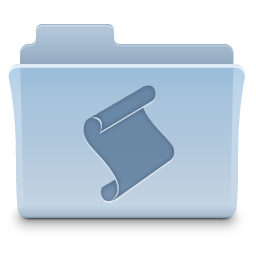script, Folder icon