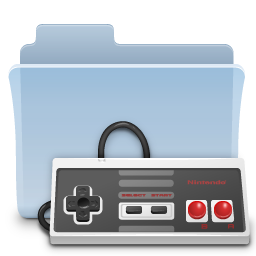 Game, gaming, Folder, badged icon