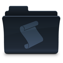 script, Folder icon