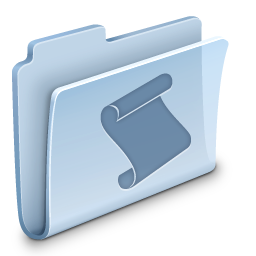 script, Folder icon