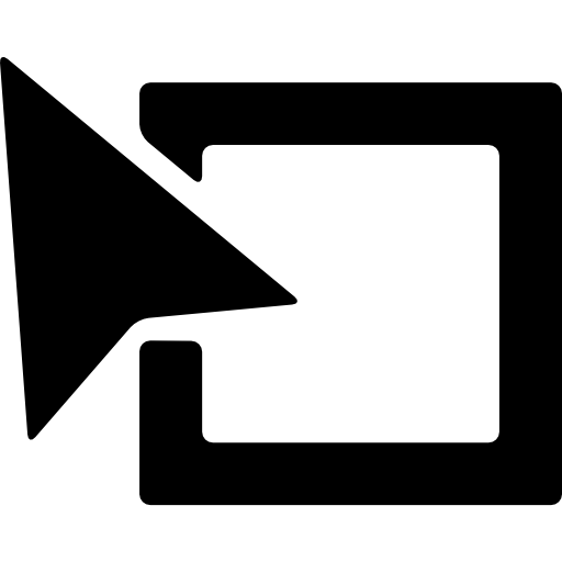 square, Cursor, Selection, interface, Grid icon