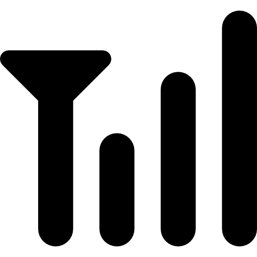 Coverage, level, interface, signal, good icon