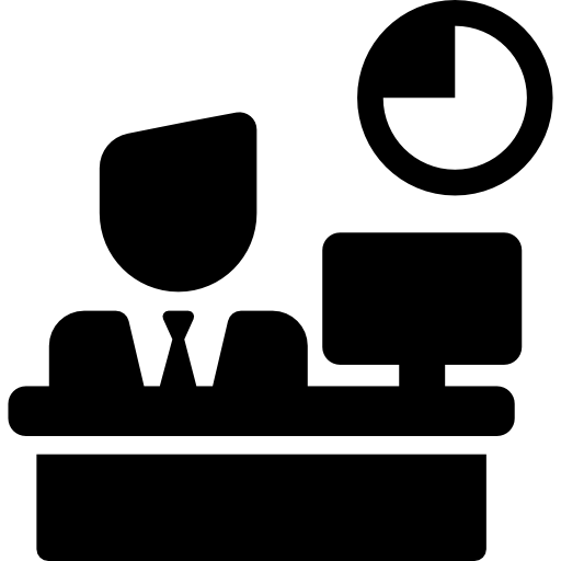 Daily Job, work, job, Business icon