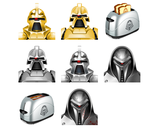 BSG: Frakking Toasters Icon