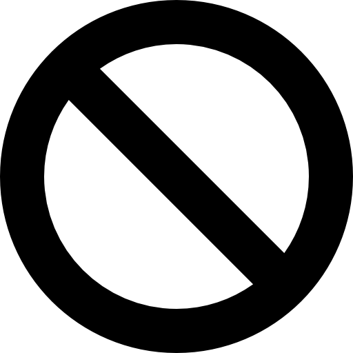 Prohibited, Banned, shapes, prohibition, forbidden icon