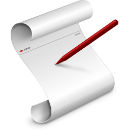 script, editor icon