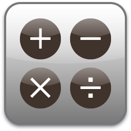 calculator, Calc, calculation icon
