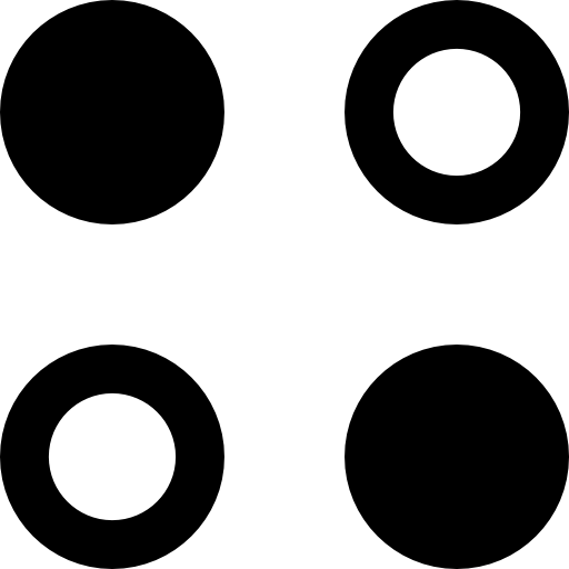 interface, Circles, Options, setup, settings, dots icon