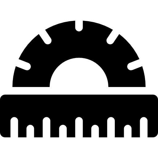 ruler, Angles, Measurement, Angle, rulers, measure icon