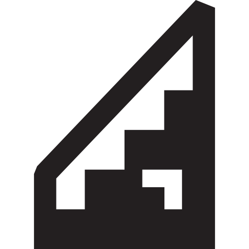 Down, pixels, pixelated, Up, Stairs, Ladder icon