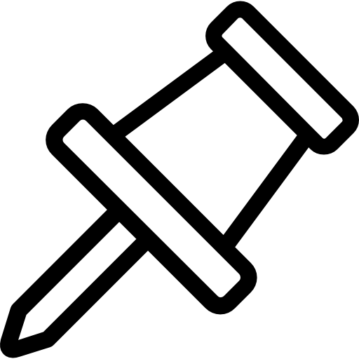 Attachment, attached, push pin, Attach, pin, Office Material icon