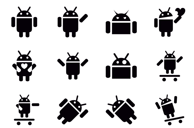 Android Collection Filled Icon