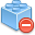 remove, delete, module, Lego, Brick, Del icon