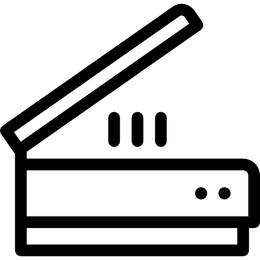 technology, Office Material, scan, tool, scanning icon