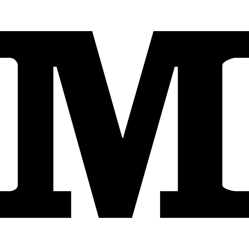 measure, shapes, Letter M, clothing, sizes, Clothes icon