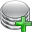 Database, plus, db, Add icon