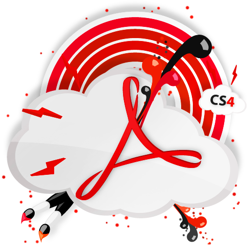 Cs, cs4, adobe icon
